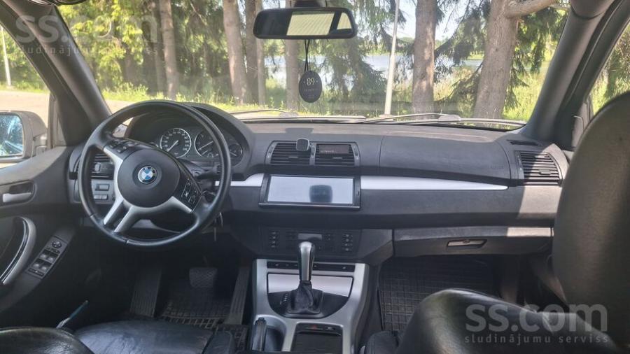 Melns BMW X5 2002 Alūksne, ar dzinēja tilpumu 3.00 L un nobraukumu 480 tūkst. km par 3800 €, foto 6 vietnē AUTOMOTO.COM.LV
