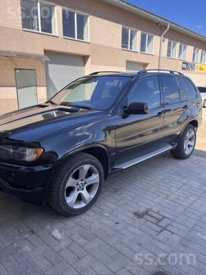 Melns BMW X5 2002 Preiļi, ar dzinēja tilpumu 3.00 L un nobraukumu 383 tūkst. km par 3500 €, foto 3 vietnē AUTOMOTO.COM.LV