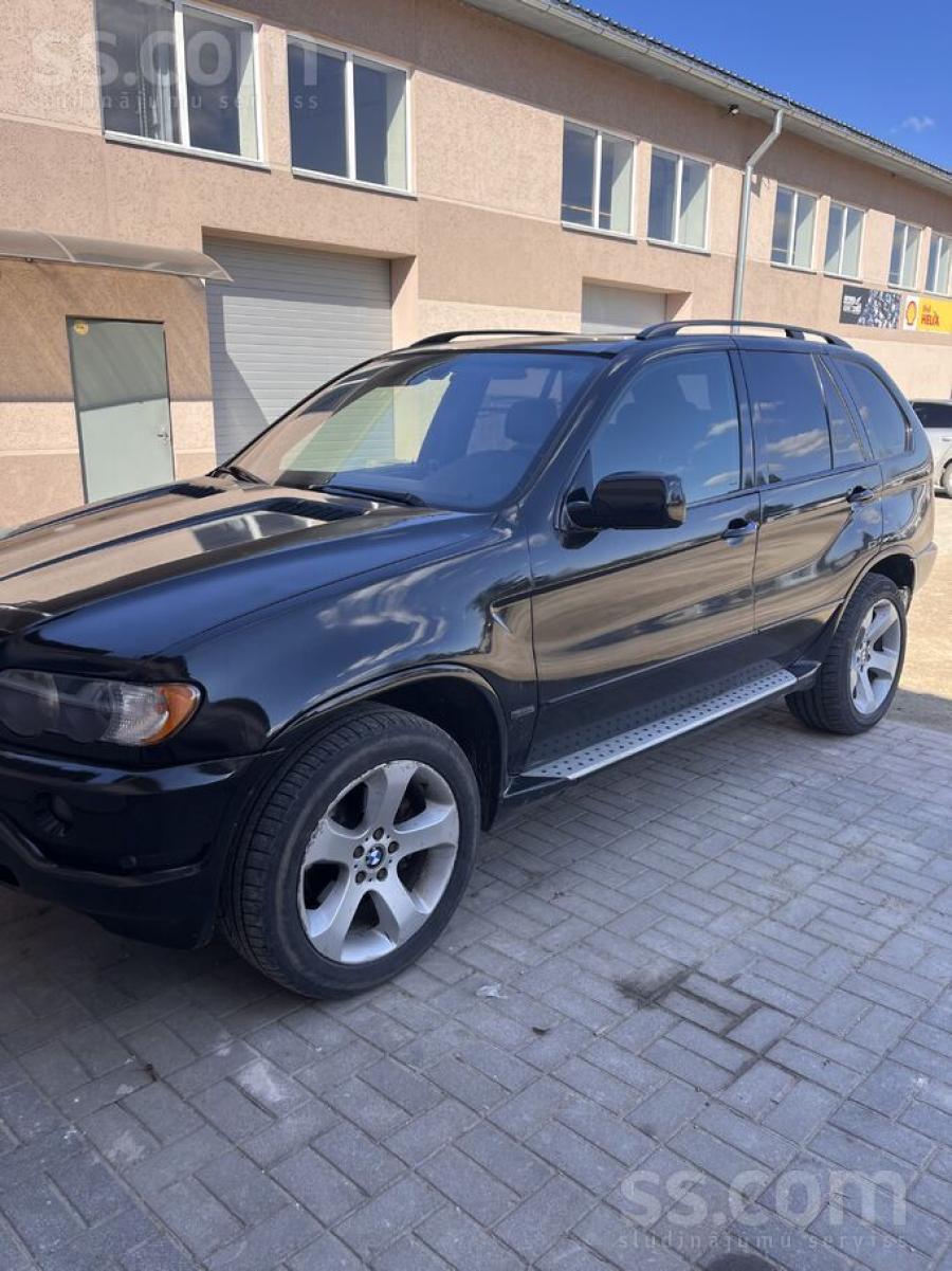 Melns BMW X5 2002 Preiļi, ar dzinēja tilpumu 3.00 L un nobraukumu 383 tūkst. km par 3500 €, foto 3 vietnē AUTOMOTO.COM.LV