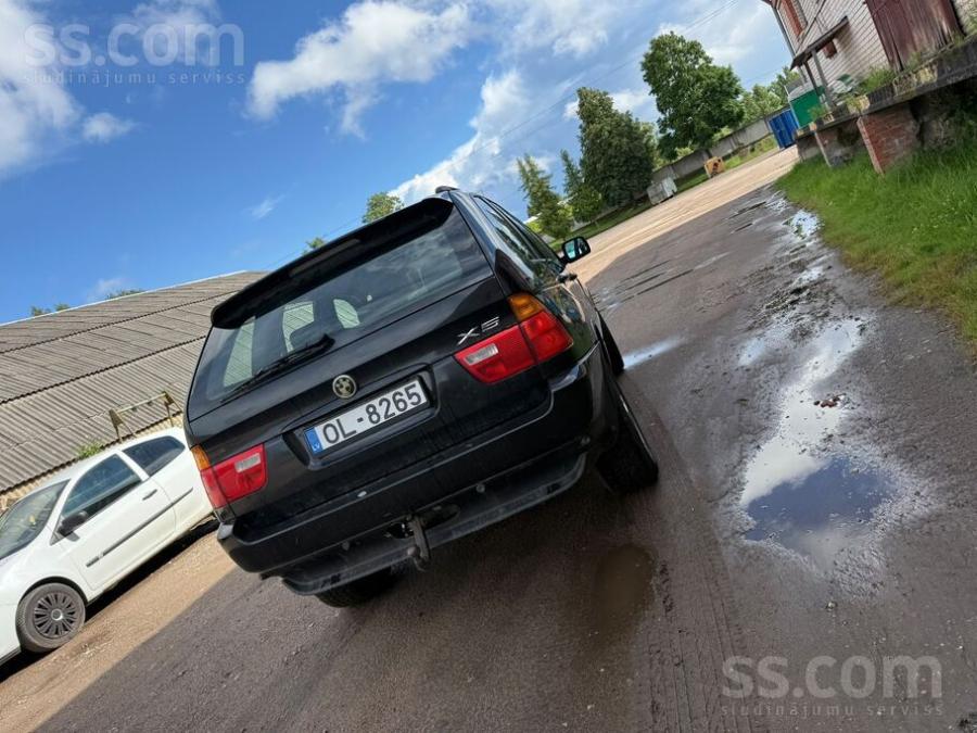 Melns BMW X5 2002 Rēzekne, ar dzinēja tilpumu 3.00 L un nobraukumu 371 tūkst. km par 7200 €, foto 8 vietnē AUTOMOTO.COM.LV