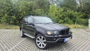 Black BMW X5 2002 in Klaipeda, with an engine capacity of 2.93 L and mileage of 380 thousand km for 2699 €, photo 4 on AUTOMOTO.COM.LV