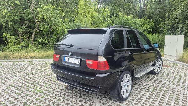 Black BMW X5 2002 in Klaipeda, with an engine capacity of 2.93 L and mileage of 380 thousand km for 2699 €, photo 4 on AUTOMOTO.COM.LV