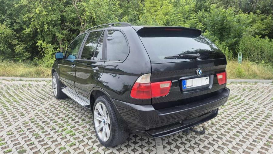 Black BMW X5 2002 in Klaipeda, with an engine capacity of 2.93 L and mileage of 380 thousand km for 2699 €, photo 8 on AUTOMOTO.COM.LV