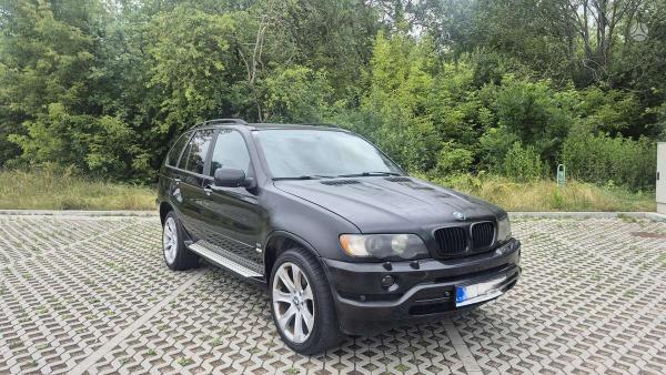 Black BMW X5 2002 in Klaipeda, with an engine capacity of 2.93 L and mileage of 380 thousand km for 2699 €, photo 8 on AUTOMOTO.COM.LV