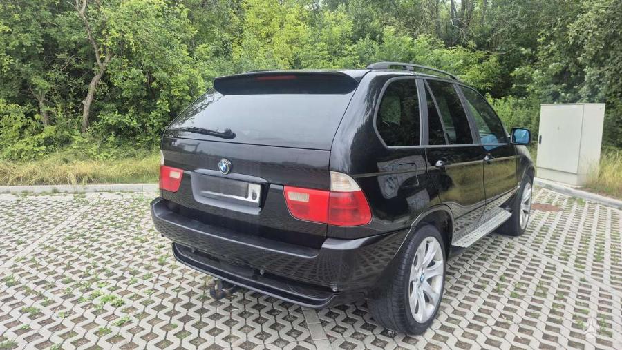 Black BMW X5 2002 in Klaipeda, with an engine capacity of 2.93 L and mileage of 380 thousand km for 2699 €, photo 10 on AUTOMOTO.COM.LV