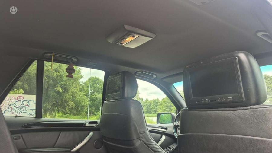 Black BMW X5 2002 in Klaipeda, with an engine capacity of 2.93 L and mileage of 380 thousand km for 2699 €, photo 19 on AUTOMOTO.COM.LV