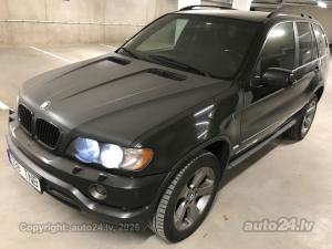 Melns BMW X5 2002 Tallina, ar dzinēja tilpumu 3.00 L un nobraukumu 283 tūkst. km par 3999 €, foto  vietnē AUTOMOTO.COM.LV