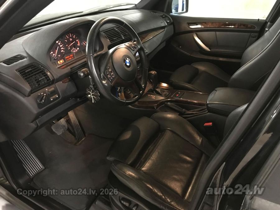 Черный БМВ Х5 2002 в Таллин, объемом двигателя 3.00 л и пробегом 283 тыс. км за 3999 €, фото 5 на AUTOMOTO.COM.LV