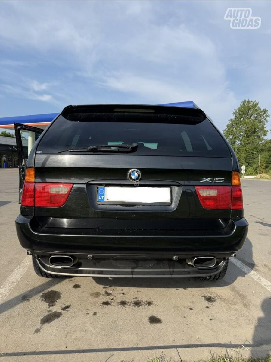 Black BMW X5 2002 in Vilnius, with an engine capacity of 2.90 L and mileage of 535 thousand km for 4000 €, photo 6 on AUTOMOTO.COM.LV