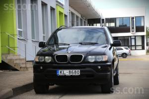Melns BMW X5 2002 Rīga, ar dzinēja tilpumu 3.00 L un nobraukumu 385 tūkst. km par 3495 €, foto  vietnē AUTOMOTO.COM.LV
