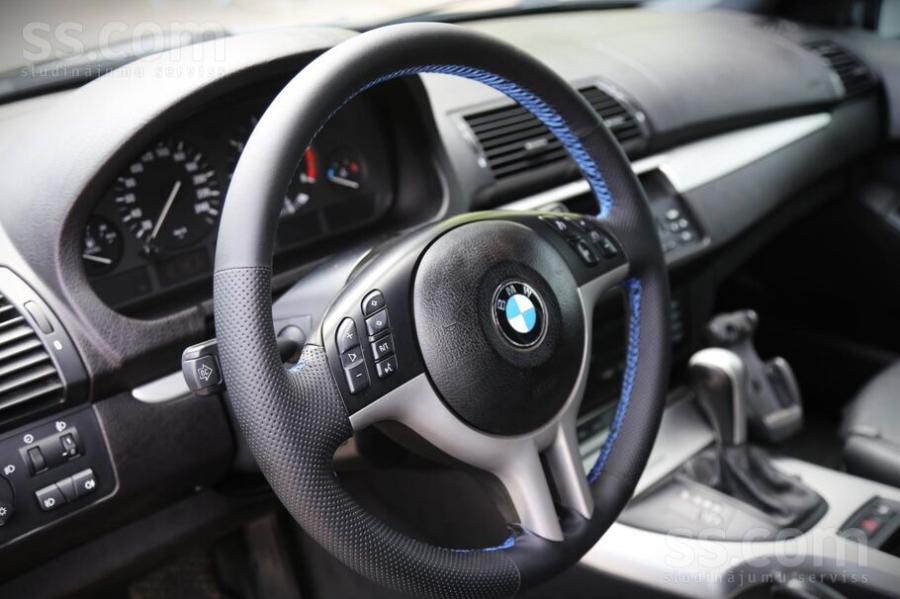 Melns BMW X5 2002 Rīga, ar dzinēja tilpumu 3.00 L un nobraukumu 385 tūkst. km par 3495 €, foto 9 vietnē AUTOMOTO.COM.LV