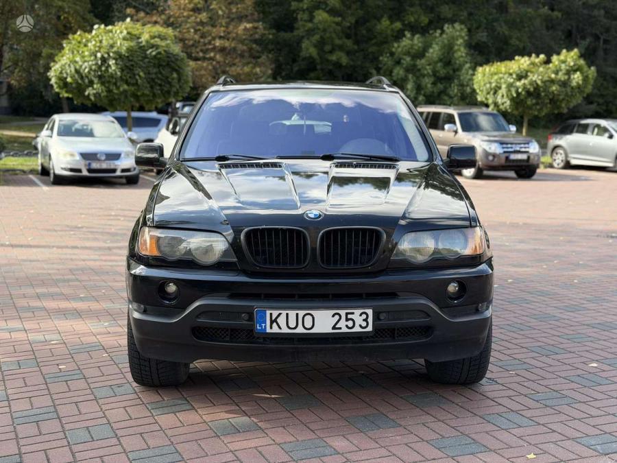 Melns BMW X5 2002 Viļņa, ar dzinēja tilpumu 2.93 L un nobraukumu 365 tūkst. km par 2350 €, foto 3 vietnē AUTOMOTO.COM.LV