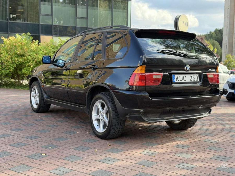 Melns BMW X5 2002 Viļņa, ar dzinēja tilpumu 2.93 L un nobraukumu 365 tūkst. km par 2350 €, foto 7 vietnē AUTOMOTO.COM.LV