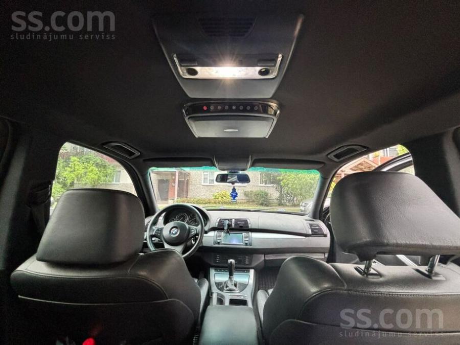 Melns BMW X5 2002 Daugavpils, ar dzinēja tilpumu 3.00 L un nobraukumu 400 tūkst. km par 4000 €, foto 5 vietnē AUTOMOTO.COM.LV
