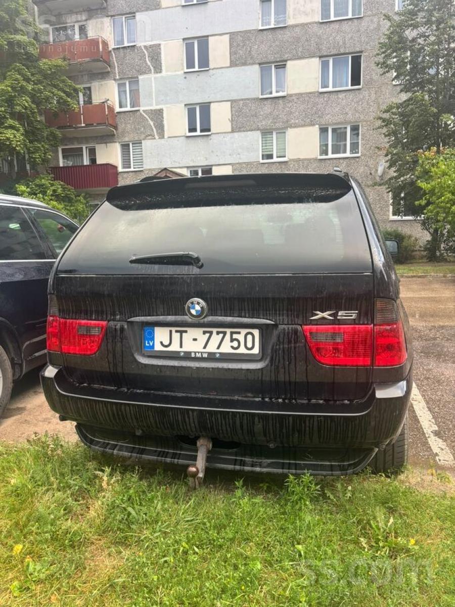 Melns BMW X5 2002 Daugavpils, ar dzinēja tilpumu 3.00 L un nobraukumu 400 tūkst. km par 4000 €, foto 7 vietnē AUTOMOTO.COM.LV