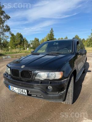 Melns BMW X5 2002 Gulbene, ar dzinēja tilpumu 3.00 L un nobraukumu 426 tūkst. km par 3000 €, foto  vietnē AUTOMOTO.COM.LV