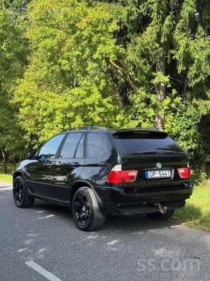 Melns BMW X5 2002 Rēzekne, ar dzinēja tilpumu 3.00 L un nobraukumu 370 tūkst. km par 3200 €, foto 4 vietnē AUTOMOTO.COM.LV