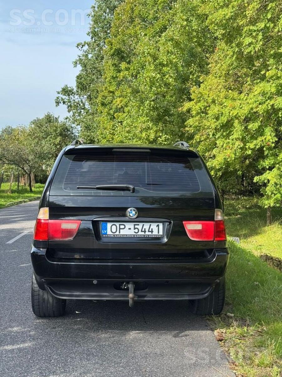 Melns BMW X5 2002 Rēzekne, ar dzinēja tilpumu 3.00 L un nobraukumu 370 tūkst. km par 3200 €, foto 7 vietnē AUTOMOTO.COM.LV
