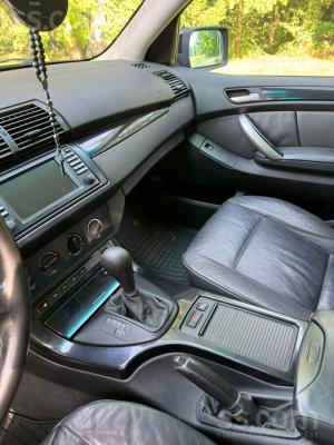 Melns BMW X5 2002 Rēzekne, ar dzinēja tilpumu 3.00 L un nobraukumu 370 tūkst. km par 3200 €, foto 9 vietnē AUTOMOTO.COM.LV