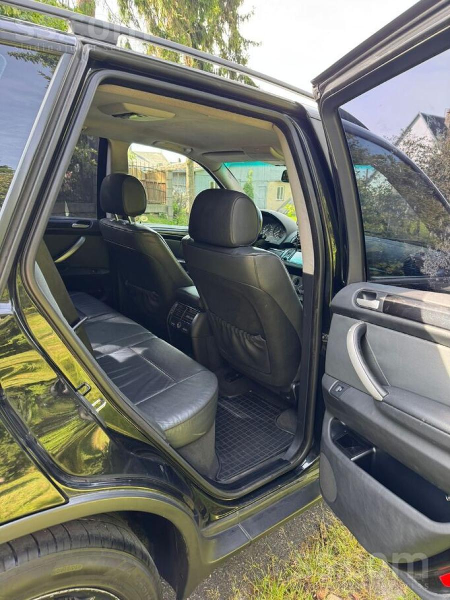 Melns BMW X5 2002 Rēzekne, ar dzinēja tilpumu 3.00 L un nobraukumu 370 tūkst. km par 3200 €, foto 13 vietnē AUTOMOTO.COM.LV