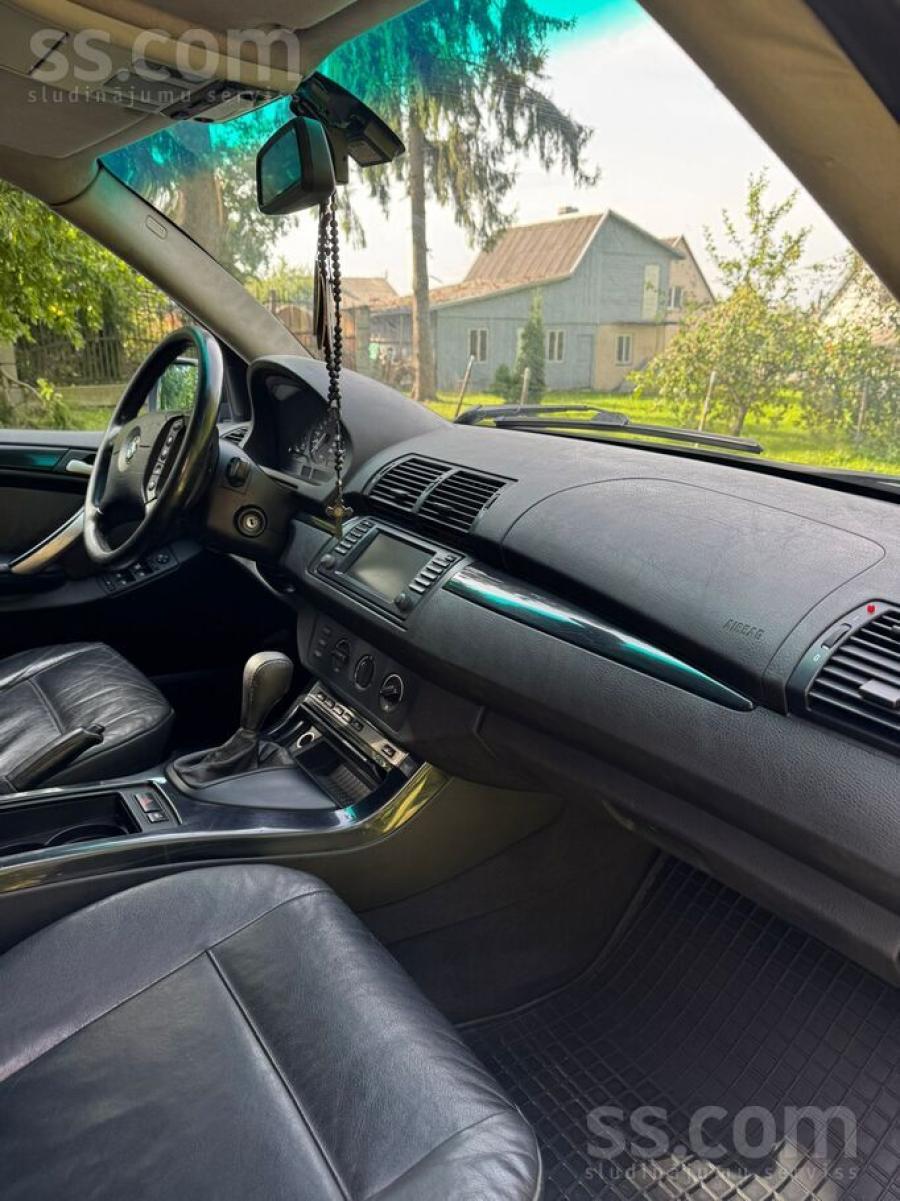 Melns BMW X5 2002 Rēzekne, ar dzinēja tilpumu 3.00 L un nobraukumu 370 tūkst. km par 3200 €, foto 18 vietnē AUTOMOTO.COM.LV
