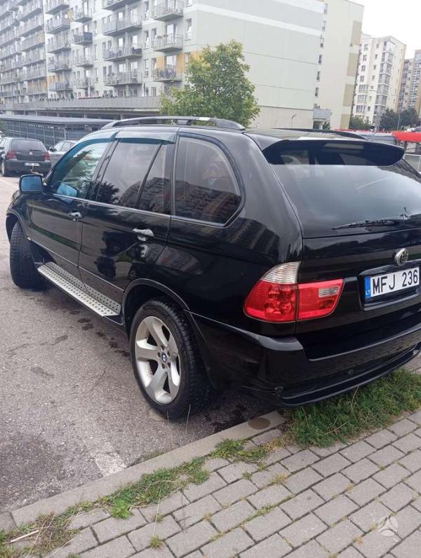 Melns BMW X5 2002 Viļņa, ar dzinēja tilpumu 2.93 L un nobraukumu 375 tūkst. km par 4450 €, foto 5 vietnē AUTOMOTO.COM.LV