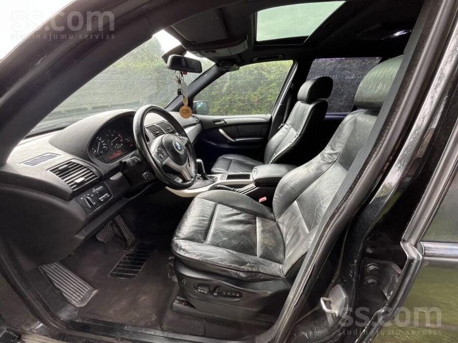 Melns BMW X5 2002 Jelgava, ar dzinēja tilpumu 3.00 L un nobraukumu 434 tūkst. km par 1300 €, foto 5 vietnē AUTOMOTO.COM.LV