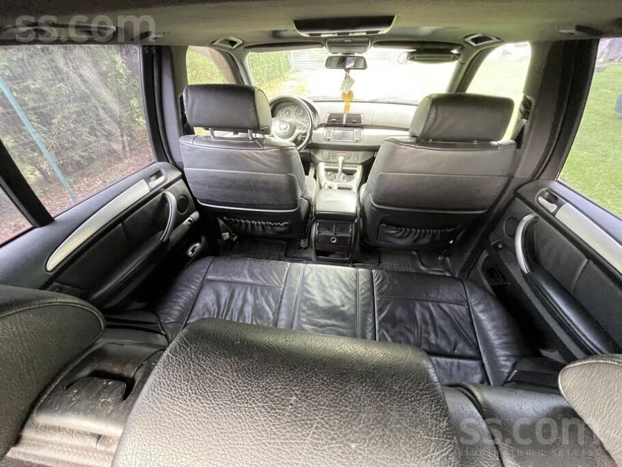 Melns BMW X5 2002 Jelgava, ar dzinēja tilpumu 3.00 L un nobraukumu 434 tūkst. km par 1300 €, foto 13 vietnē AUTOMOTO.COM.LV