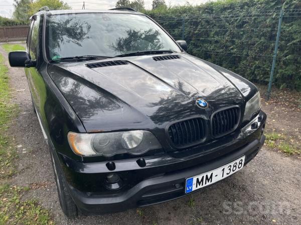 БМВ Х5 2002 в Елгава на AUTOMOTO.COM.LV Черный БМВ Х5 2002 в Елгава, объемом двигателя 3.00 л и пробегом 434 тыс. км за 1300 €, фото 8 на AUTOMOTO.COM.LV