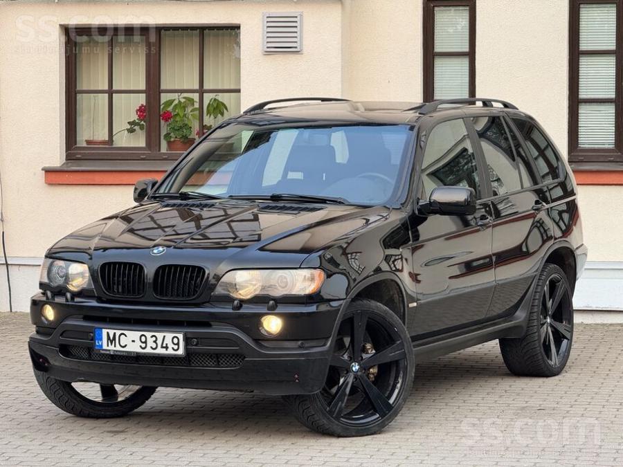 Melns BMW X5 2003 Jelgava, ar dzinēja tilpumu 3.00 L un nobraukumu 293 tūkst. km par 3495 €, foto 2 vietnē AUTOMOTO.COM.LV