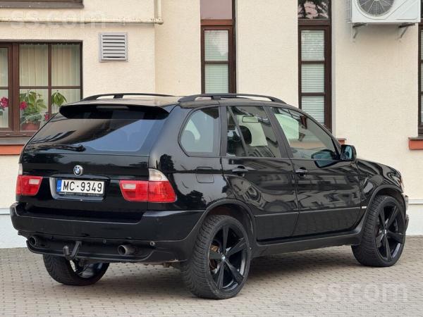 Melns BMW X5 2003 Jelgava, ar dzinēja tilpumu 3.00 L un nobraukumu 293 tūkst. km par 3495 €, foto 3 vietnē AUTOMOTO.COM.LV