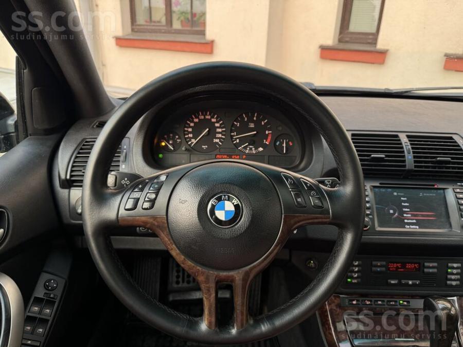 Melns BMW X5 2003 Jelgava, ar dzinēja tilpumu 3.00 L un nobraukumu 293 tūkst. km par 3495 €, foto 6 vietnē AUTOMOTO.COM.LV