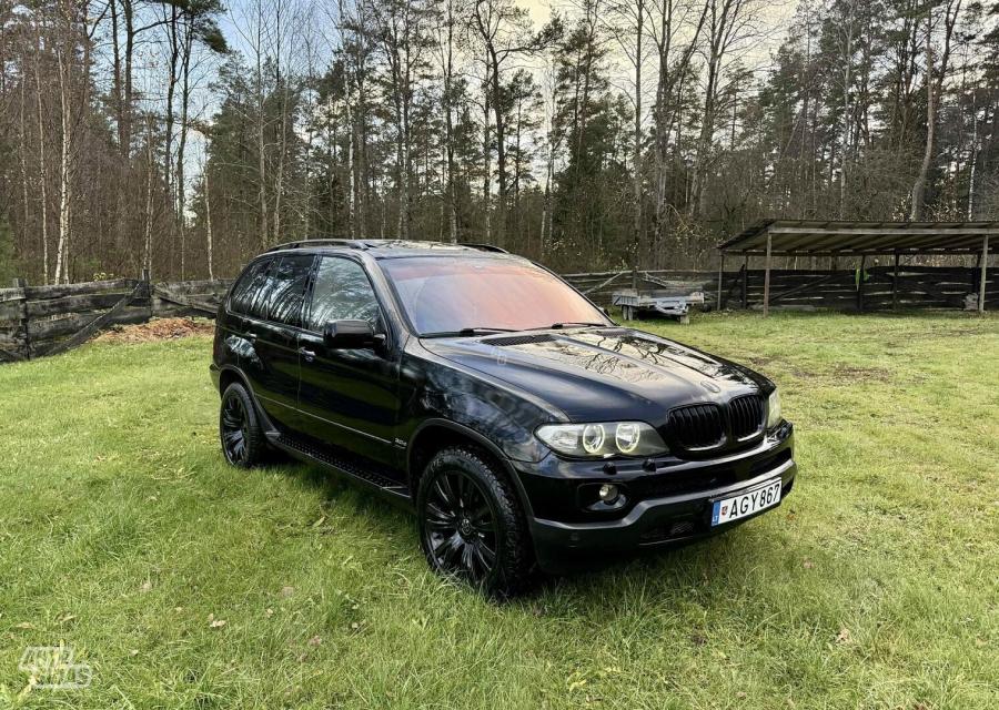 Black BMW X5 2003 in Vilnius, with an engine capacity of 3.00 L and mileage of 380 thousand km for 5200 €, photo 18 on AUTOMOTO.COM.LV