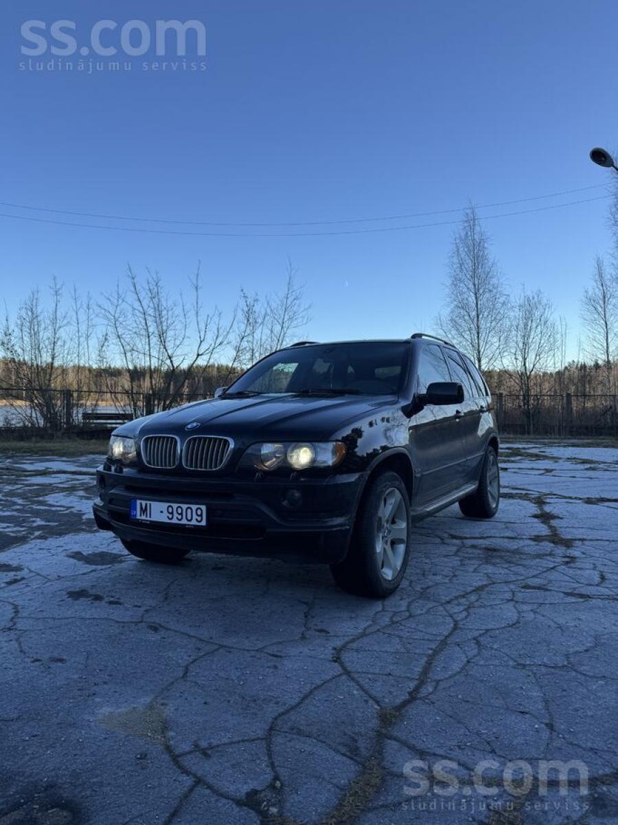 Melns BMW X5 2003 Daugavpils, ar dzinēja tilpumu 3.00 L un nobraukumu 387 tūkst. km par 6000 €, foto 1 vietnē AUTOMOTO.COM.LV
