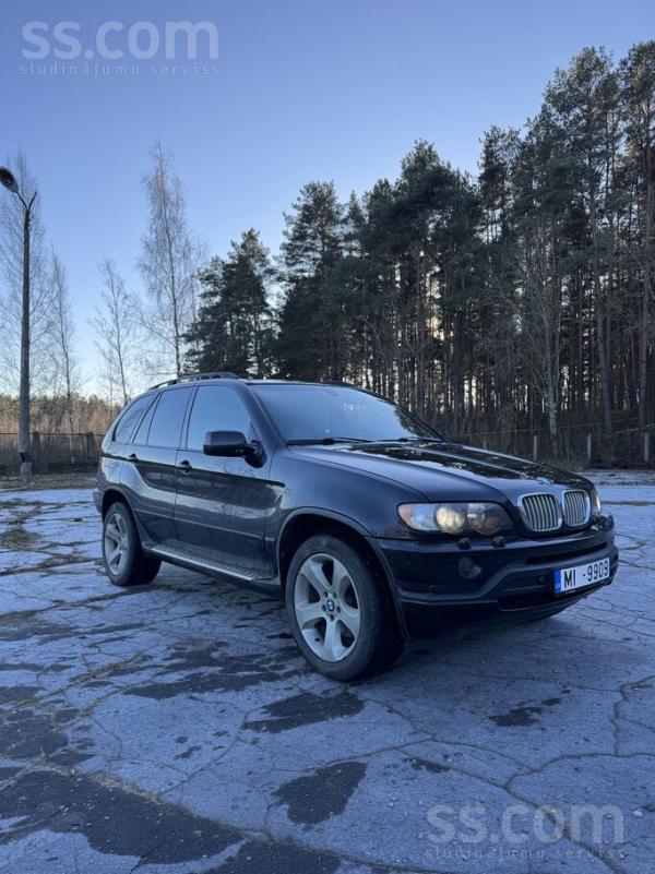Melns BMW X5 2003 Daugavpils, ar dzinēja tilpumu 3.00 L un nobraukumu 387 tūkst. km par 6000 €, foto 2 vietnē AUTOMOTO.COM.LV
