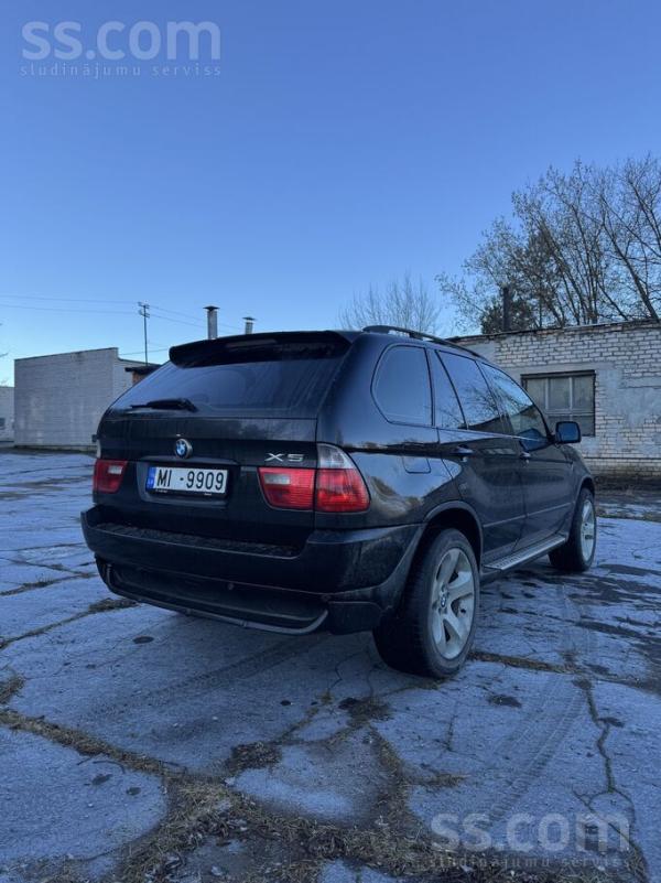 Melns BMW X5 2003 Daugavpils, ar dzinēja tilpumu 3.00 L un nobraukumu 387 tūkst. km par 6000 €, foto 3 vietnē AUTOMOTO.COM.LV