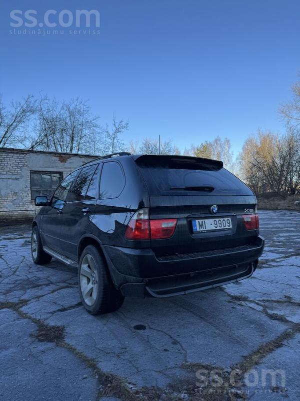 Melns BMW X5 2003 Daugavpils, ar dzinēja tilpumu 3.00 L un nobraukumu 387 tūkst. km par 6000 €, foto 4 vietnē AUTOMOTO.COM.LV
