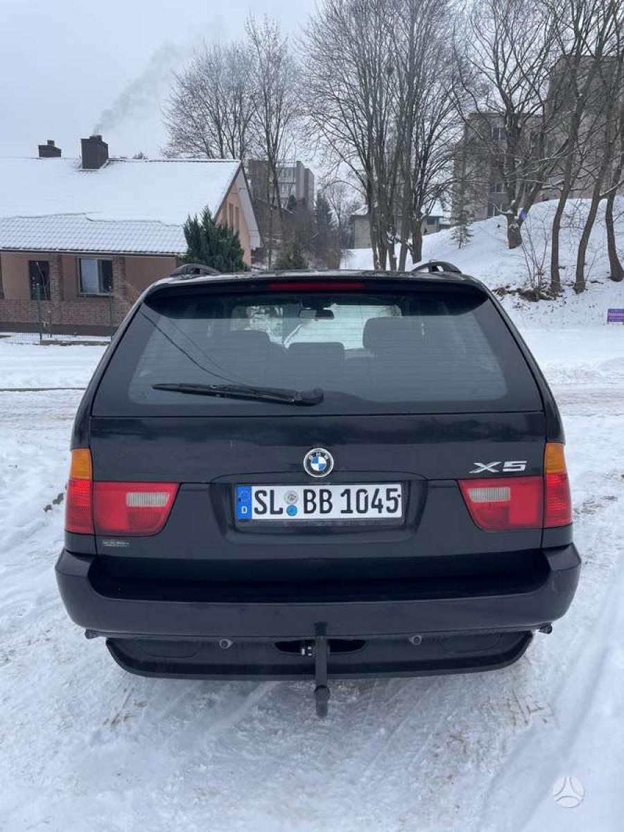 Melns BMW X5 2003 Alīta, ar dzinēja tilpumu 3.00 L un nobraukumu 304 tūkst. km par 2950 €, foto 9 vietnē AUTOMOTO.COM.LV