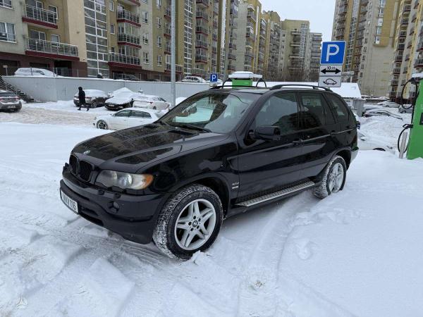 Melns BMW X5 2003 Viļņa, ar dzinēja tilpumu 2.93 L un nobraukumu 265 tūkst. km par 2950 €, foto 1 vietnē AUTOMOTO.COM.LV