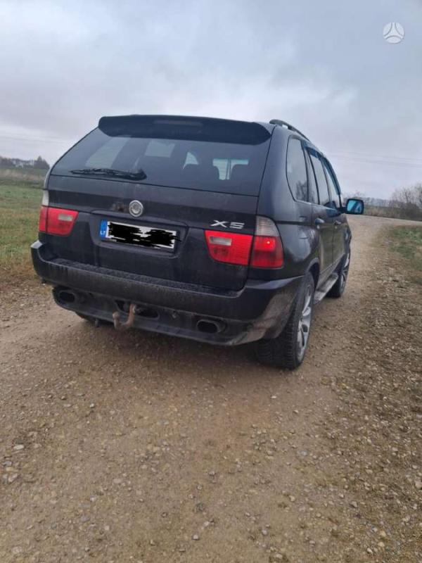 Melns BMW X5 2003 Radviliškis, ar dzinēja tilpumu 3.00 L un nobraukumu 400 tūkst. km par 2800 €, foto 1 vietnē AUTOMOTO.COM.LV