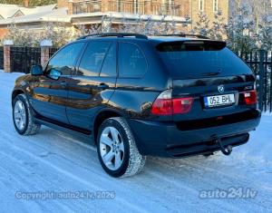 Black BMW X5 2003 in Tallinn, with an engine capacity of 3.00 L and mileage of 275 thousand km for 5799 €, photo 5 on AUTOMOTO.COM.LV