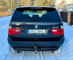 Black BMW X5 2003 in Tallinn, with an engine capacity of 3.00 L and mileage of 275 thousand km for 5799 €, photo 6 on AUTOMOTO.COM.LV