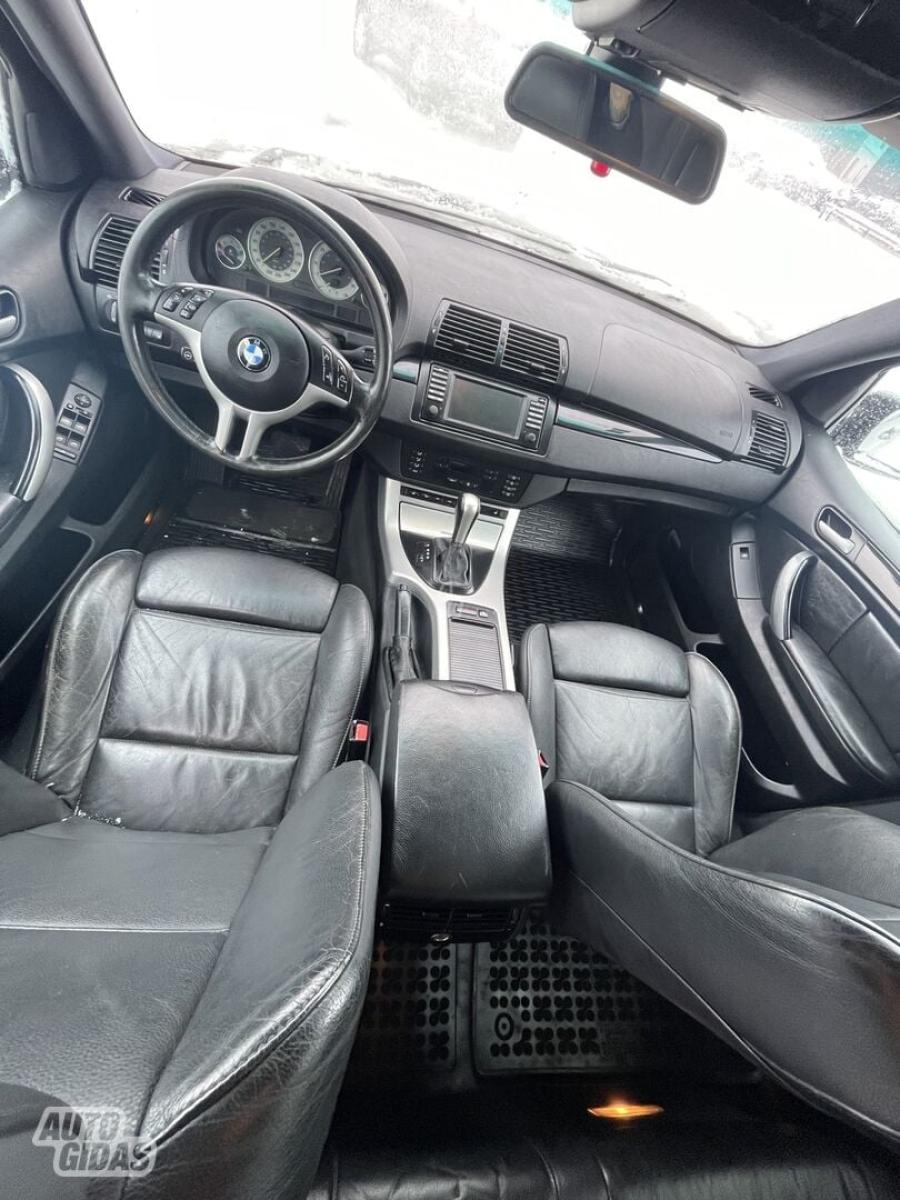 Melns BMW X5 2003 Marijampole, ar dzinēja tilpumu 3.00 L un nobraukumu 300 tūkst. km par 3600 €, foto 6 vietnē AUTOMOTO.COM.LV