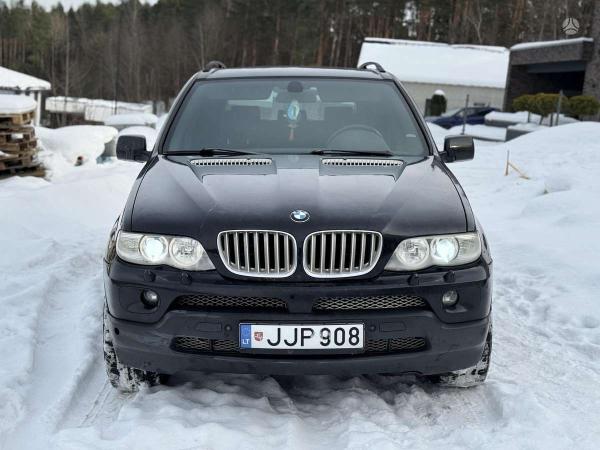 Black BMW X5 2003 in Vilnius, with an engine capacity of 2.99 L and mileage of 340 thousand km for 4800 €, photo 2 on AUTOMOTO.COM.LV