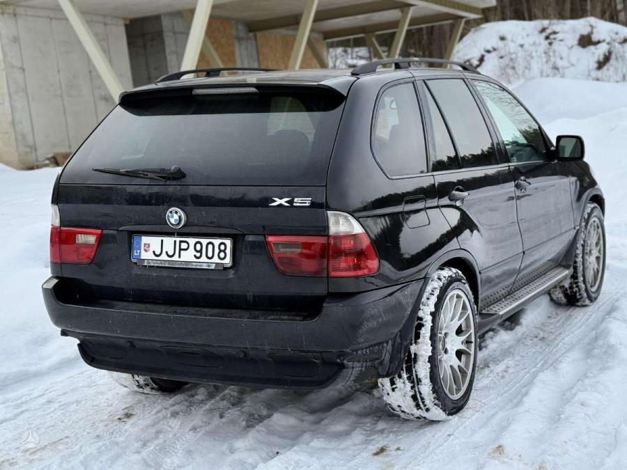 Melns BMW X5 2003 Viļņa, ar dzinēja tilpumu 2.99 L un nobraukumu 340 tūkst. km par 4800 €, foto 6 vietnē AUTOMOTO.COM.LV