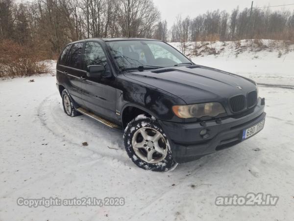 Black BMW X5 2003 in Tartu, with an engine capacity of 2.90 L and mileage of 0 thousand km for 1985 €, photo 1 on AUTOMOTO.COM.LV