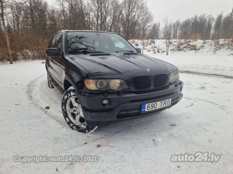 Melns BMW X5 2003 Tartu, ar dzinēja tilpumu 2.90 L un nobraukumu 0 tūkst. km par 1985 €, foto 4 vietnē AUTOMOTO.COM.LV