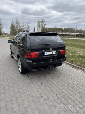 Melns BMW X5 2003 Aizkraukle, ar dzinēja tilpumu 3.00 L un nobraukumu 440 tūkst. km par 2650 €, foto 3 vietnē AUTOMOTO.COM.LV