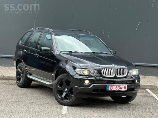 Melns BMW X5 2003 Rīga, ar dzinēja tilpumu 3.00 L un nobraukumu 447 tūkst. km par 5850 €, foto 3 vietnē AUTOMOTO.COM.LV