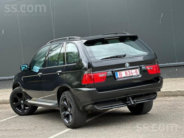 Melns BMW X5 2003 Rīga, ar dzinēja tilpumu 3.00 L un nobraukumu 447 tūkst. km par 5850 €, foto 4 vietnē AUTOMOTO.COM.LV